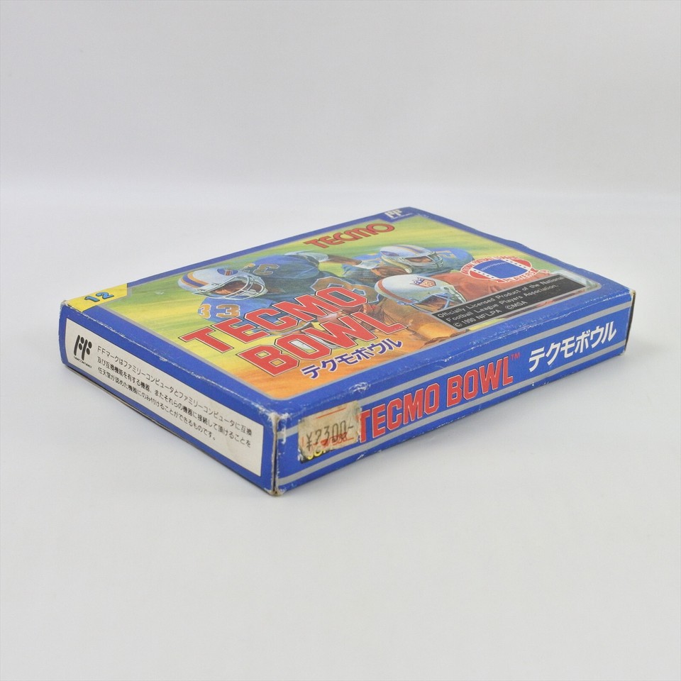 TECMO BOWL Famicom Nintendo 1989 fc 4960677250138| eBay
