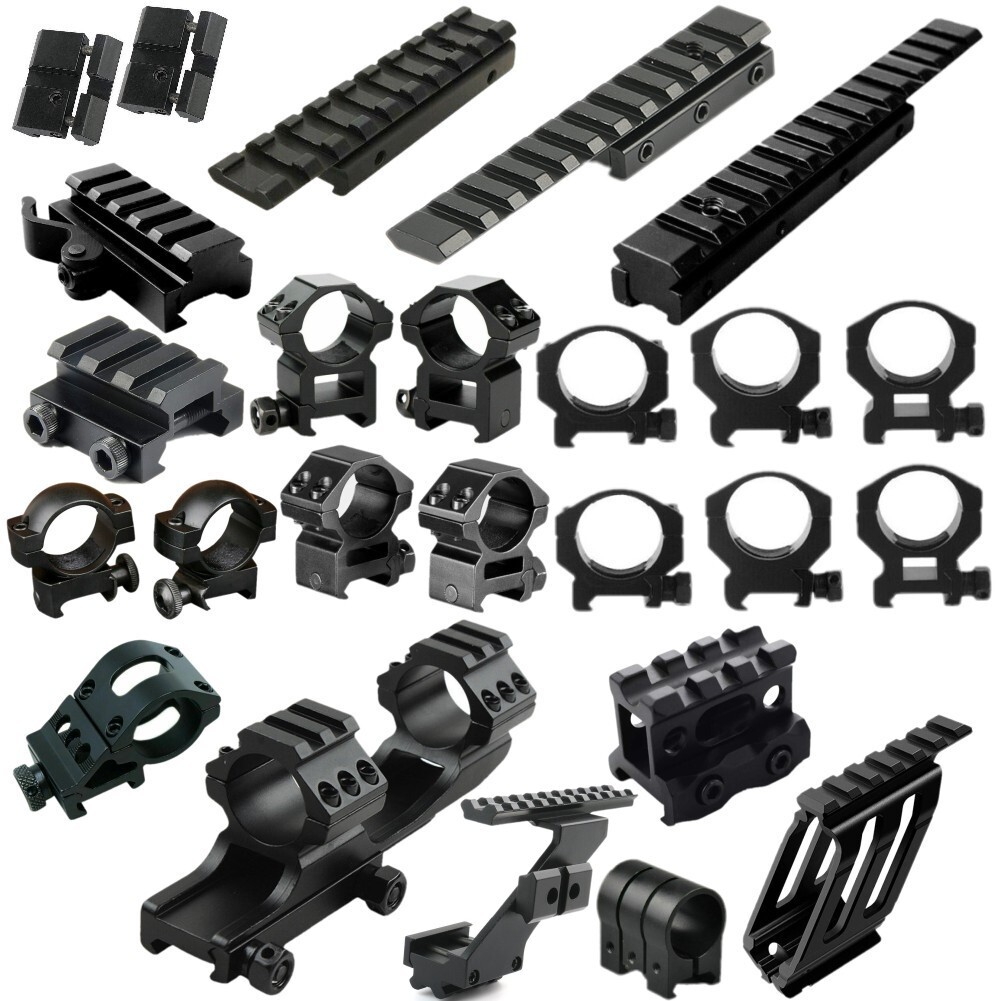 Tactical Rifle Hunting Scope Mount Adapter Scope Ring 20mm Weaver ...