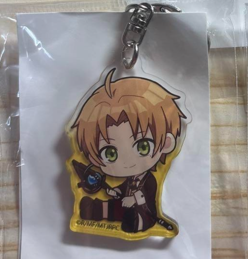 Mushoku Tensei: Jobless Reincarnation gyugyutto acrylic keychain Rudeus ...