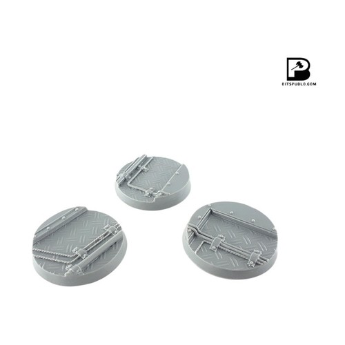 Hexy Shop Bitspudlo Bases 28mm 40mm Round Industrial Bases Pack New | eBay