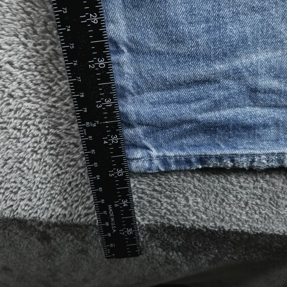 PRPS Jeans Mens 33x34 Blue Demon Slim Straight Button Fly Mid Rise ...