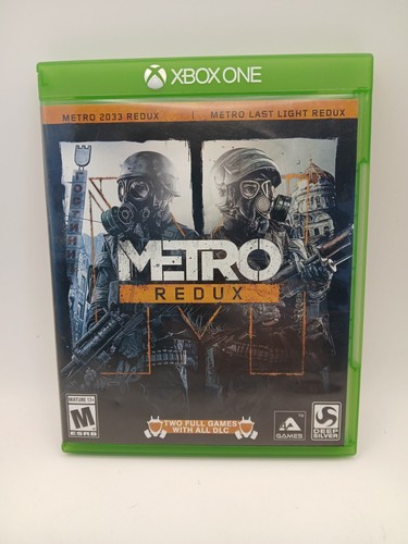 Metro Redux (Xbox One, 2014) Metro 2033, Metro Last Light | eBay