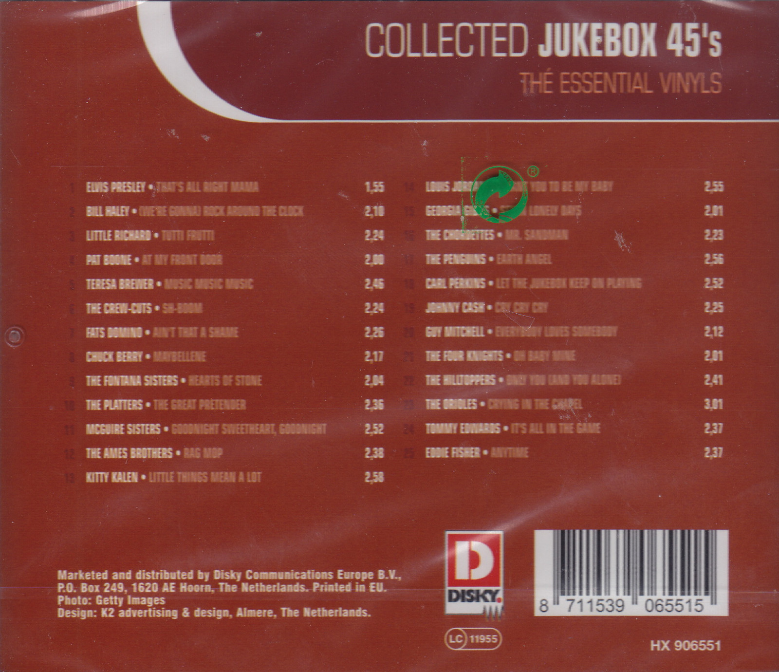 Collected Jukebox 45s: The Essential Vinyls (CD, Disky) Originals/25 ...