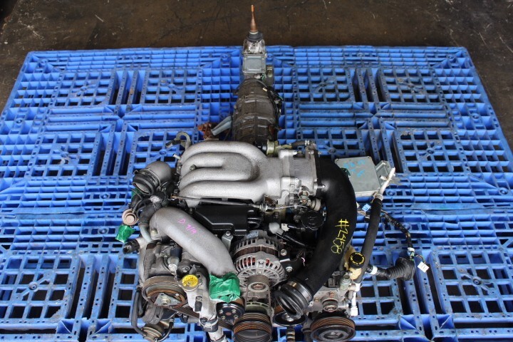 JDM 96-98 MAZDA RX-7 13B FD3S TWIN TURBO 1.3L ROTARY ENGINE 5-SPEED ...