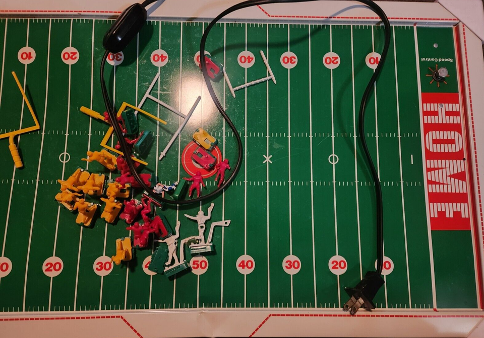 Vintage Tudor Electric Football Game, Original Box, WORKS missing ...