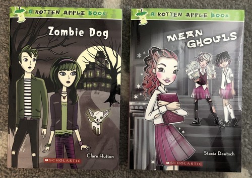 A Rotten Apple Book Lot Of 2 Paperback Books- Zombie Dog And Mean ...