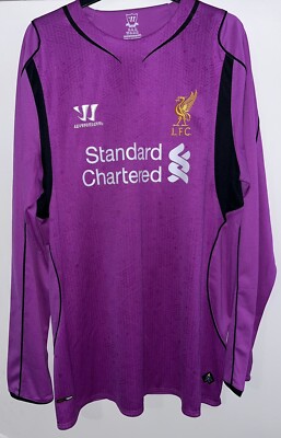 Liverpool FC 2014-15 Goalkeeper Shirt, Purple, Men’s XL / Warrior | eBay UK