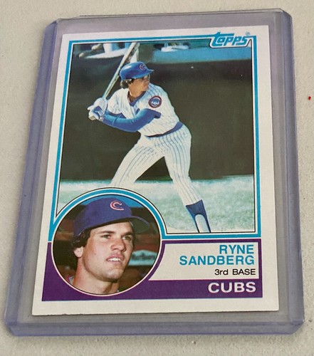 1983 Topps Ryne Sandberg ROOKIE #83 Chicago Cubs | eBay
