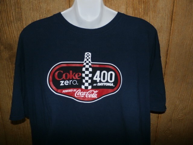 2013 NASCAR Coke Zero 400 at Daytona T-Shirt Double… - Gem