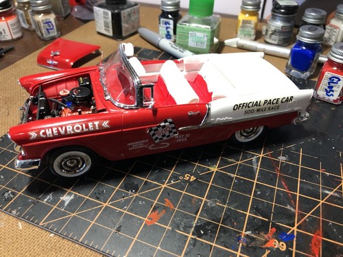 Revell Model Kit 1955 Chevy Pace Indy Car 1 25th Scale 1997 Skill 3 for ...