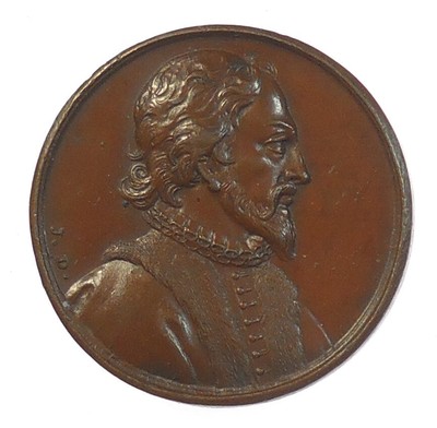 Great Britain reformation PATRICK HAMILTON bronze 26mm bu Jean Dassier ...