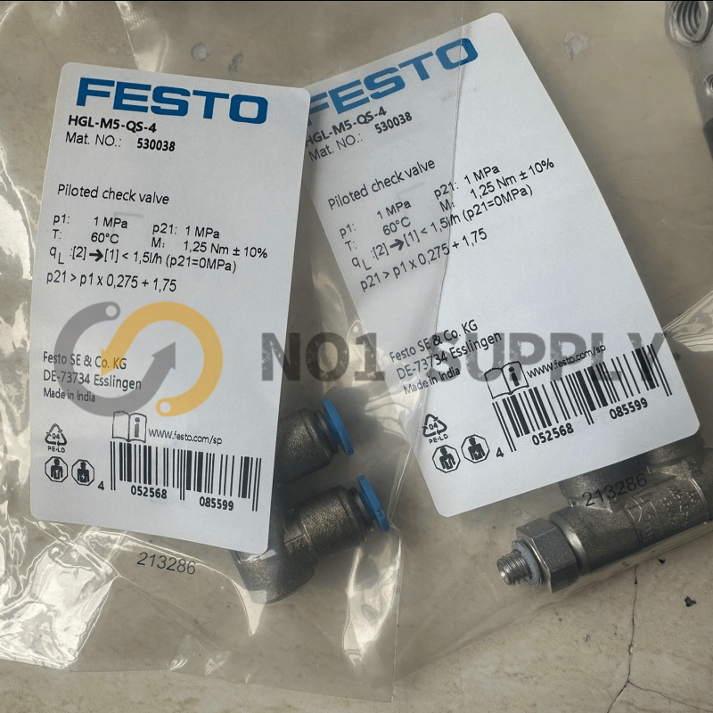 1PC NEW FESTO HGL-M5-B 530029 Piloted Non Return Valve | eBay UK