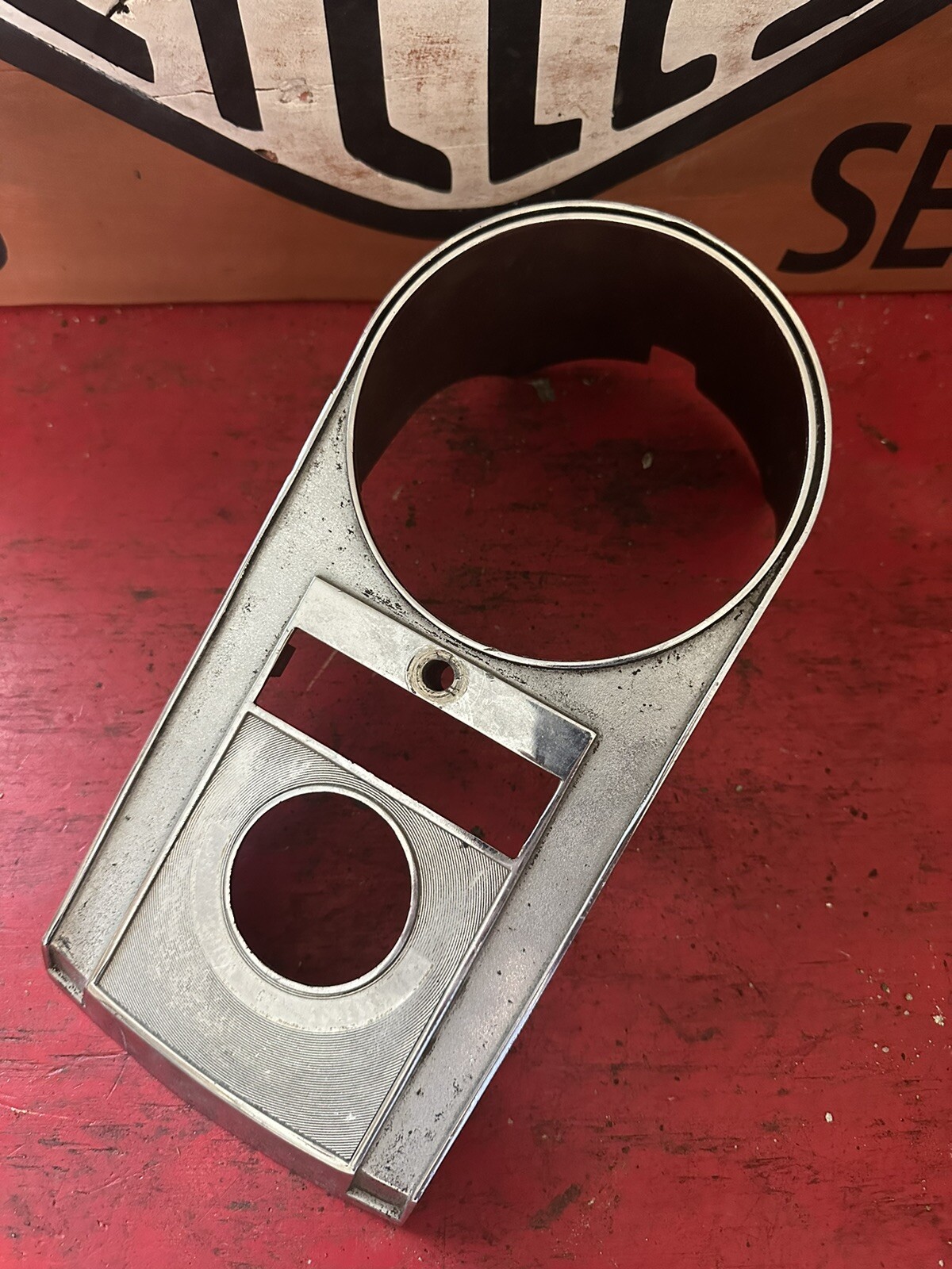 Vintage Harley OEM Panhead Shovelhead Dash Cover 764C | eBay