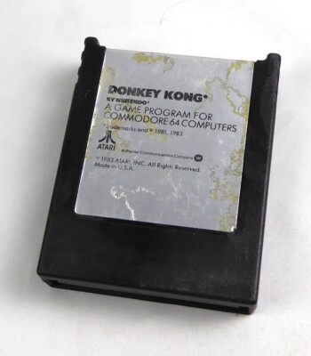 Commodore 64 C64 -- DONKEY KONG (Atarisoft) -- Modul Cart | eBay.de
