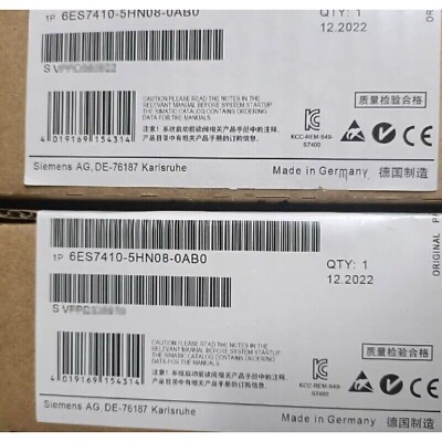 New Siemens 6ES7 410-5HN08-0AB0 6ES7410-5HN08-0AB0 SIMATIC PCS 7 CPU ...