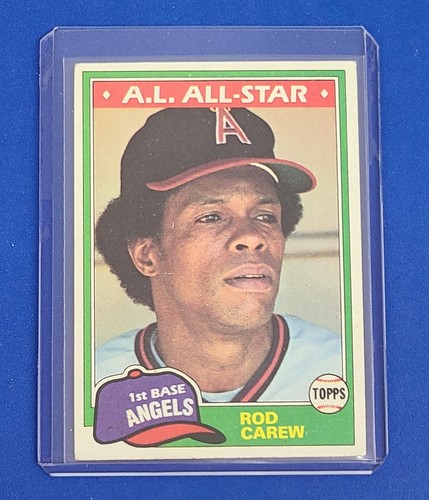 1981 Topps Rod Carew #100 Angels HOF Baseball Card -- a | eBay