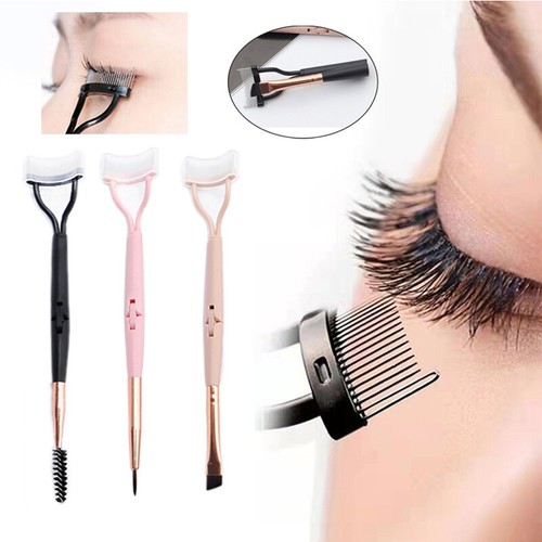 New Beauty Makeup Eyelash Metal Brush Comb Lash Separator Mascara Lift ...