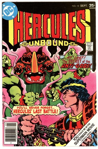 Hercules Unbound #12 VF 8.0 1977 Walt Simonson Cover | eBay