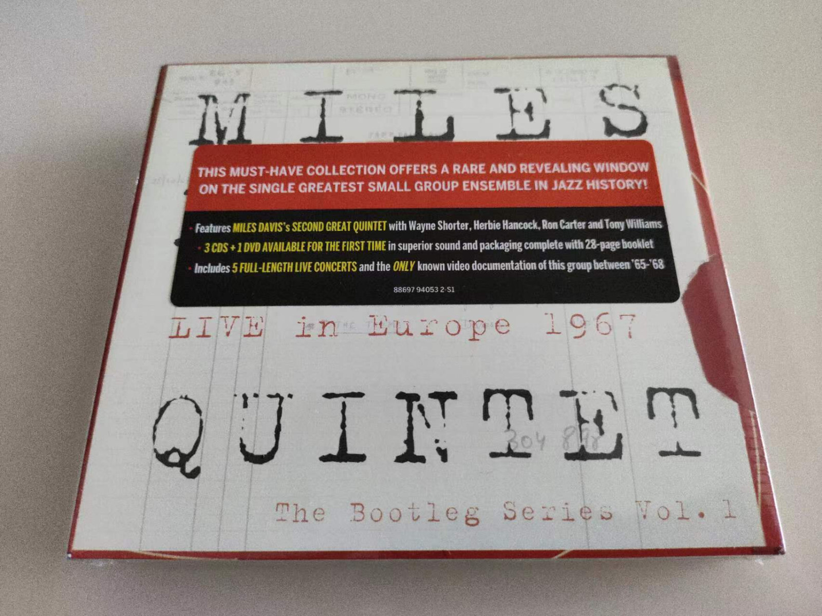 Bootleg: Miles Davis Quintet Live in Europe 1967 by Miles Davis (CD ...