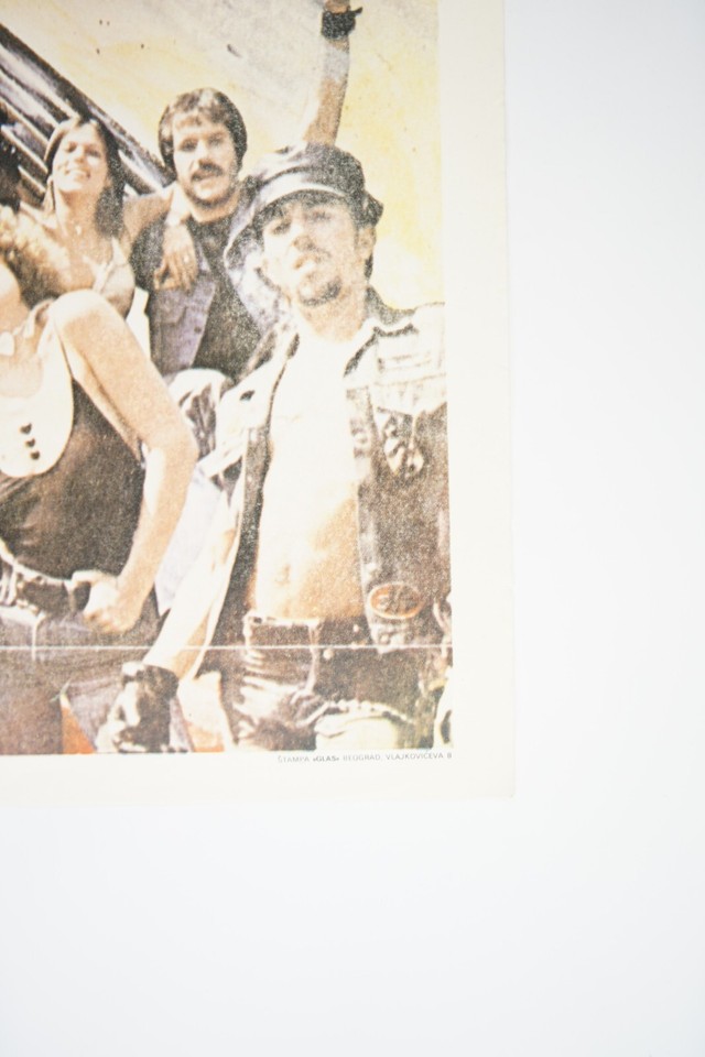 THE HI RIDERS Orig YU movie poster 1978 MEL FERRER STEPHEN MCNALLY ...