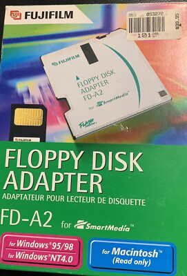 Fuji Film Floppy Disc Adapter FD-A2 For Smart Media | eBay