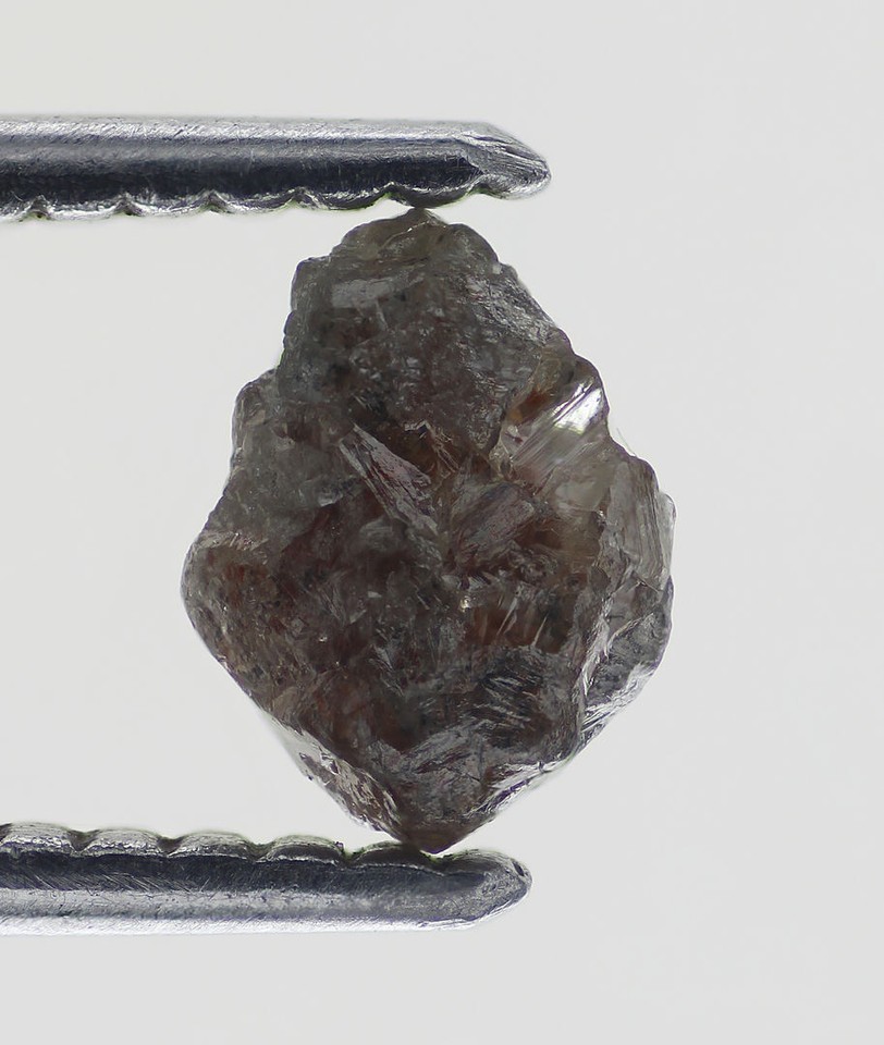 Rough Natural Loose 0.96 Ct With 6.99x5.37x3.83 MM Grayish Brown Fancy ...