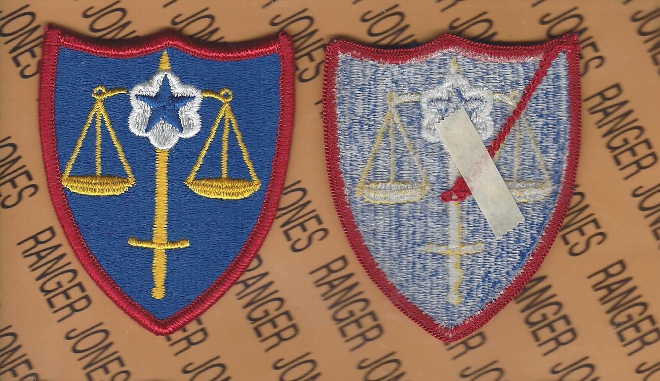 US Army Trial Defense Service ~3.25" dress uniform patch m/e | eBay