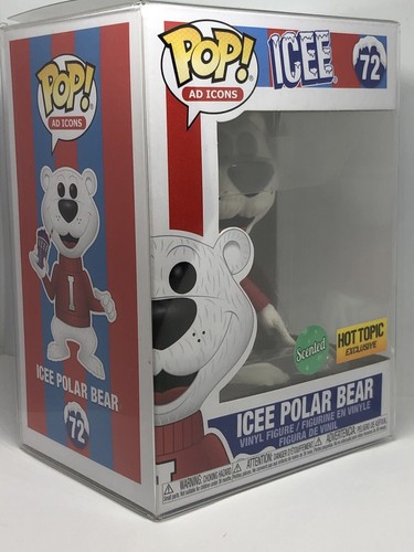 Funko Pop #72 Icee Polar Bear Grape Scented Figure Hot Topic Exclusive ...