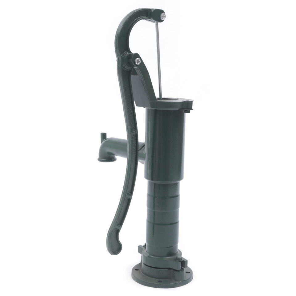 Hand Well pump Manual Deep Water Pump Cast Iron Handheld Press Garden ...