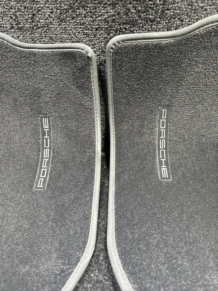 2008 Porsche Boxster 987 Black Carpet Floor Mats OEM | eBay