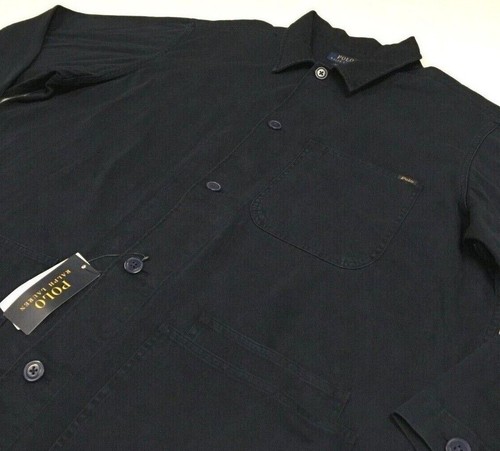 Polo Ralph Lauren Military Army Navy Overshirt Shirt Jacket Ranch Barn ...