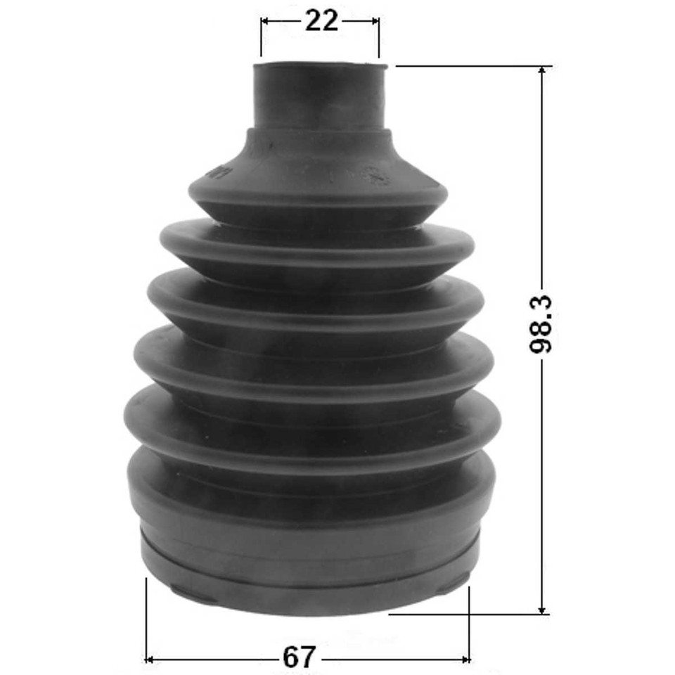 CV Joint Boot-LS, AWD Febest 0417P-CWRR 4056111068916| eBay