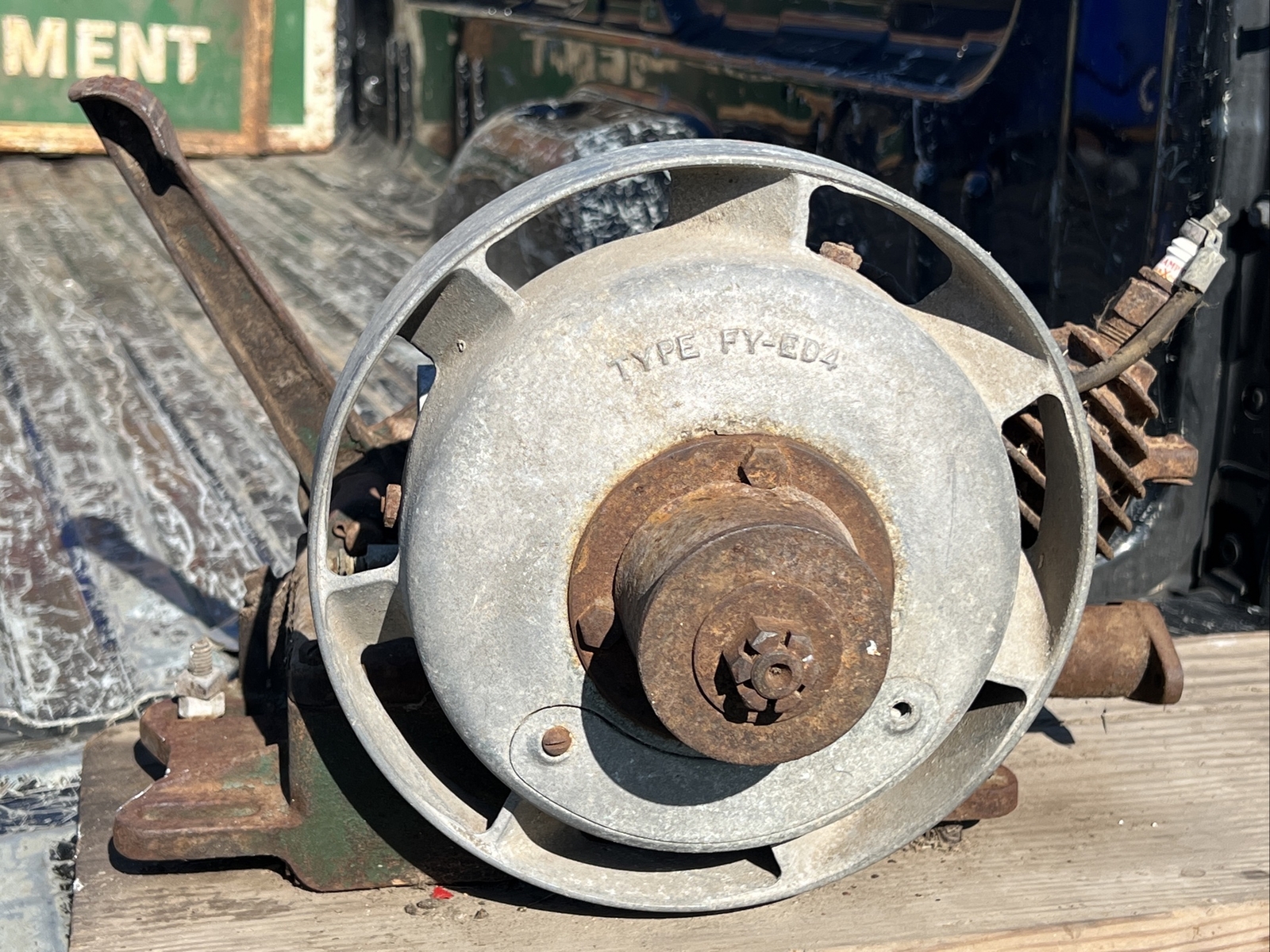 Vintage Early RARE Maytag Engine Model FY-ED4 Motor Hit Miss Motor ...