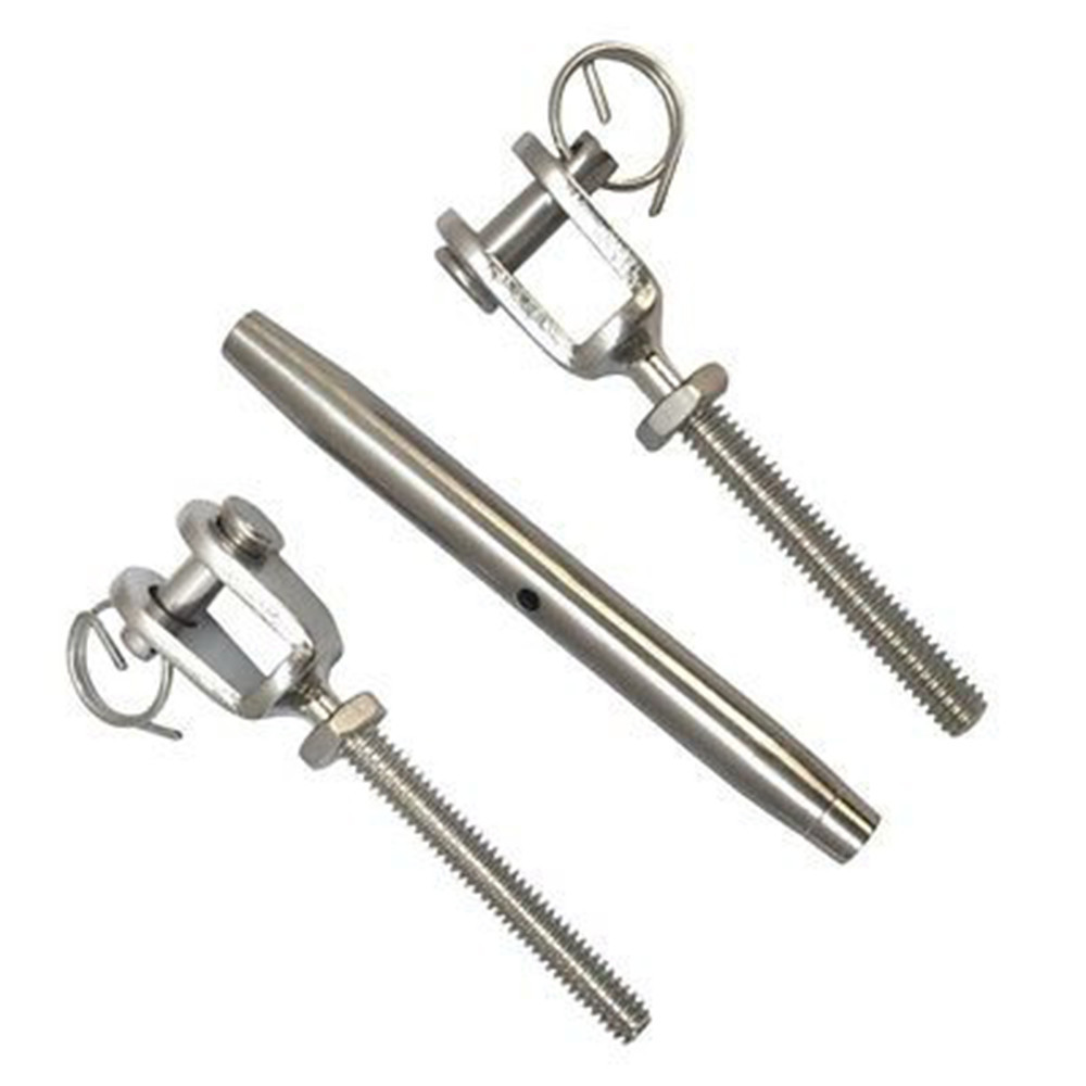 5 Pieces 3/8 Inch Marine SS316 JAW JAW Rig Closed Body Turnbuckle WLL ...