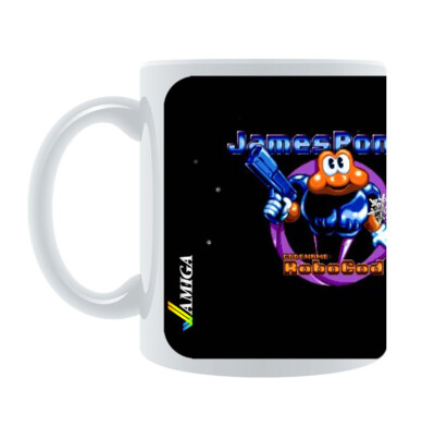 JAMES POND : ROBOCOD- mug [ classic amiga commodore atari retro vintage ...