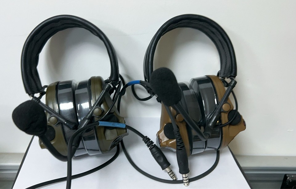 Comtac III Headset for TCA PRC148 152 Noise Reduction MBITR Headset ...