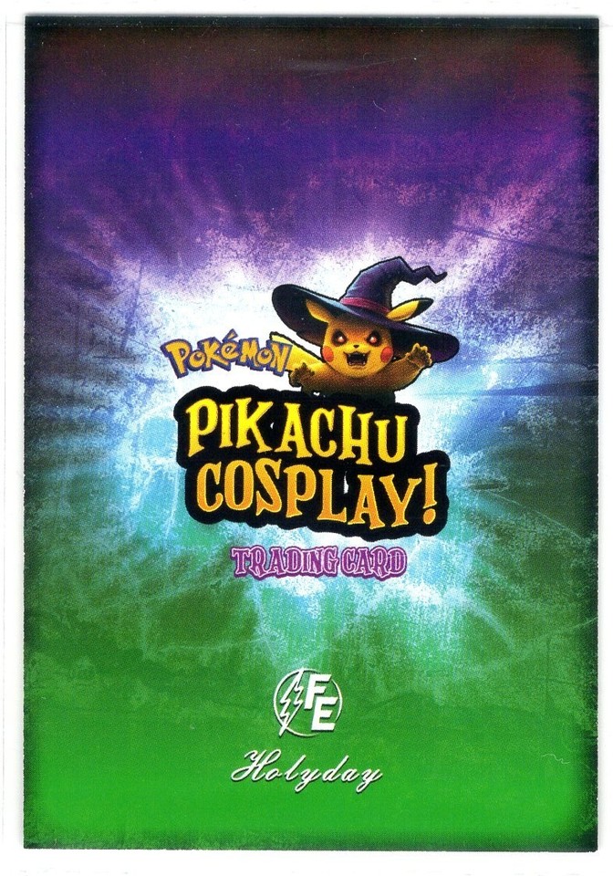 POKEMON PIKACHU COSPLAY - KIRBY'S ADVENTURE #170 * GALAXY HOLO | eBay