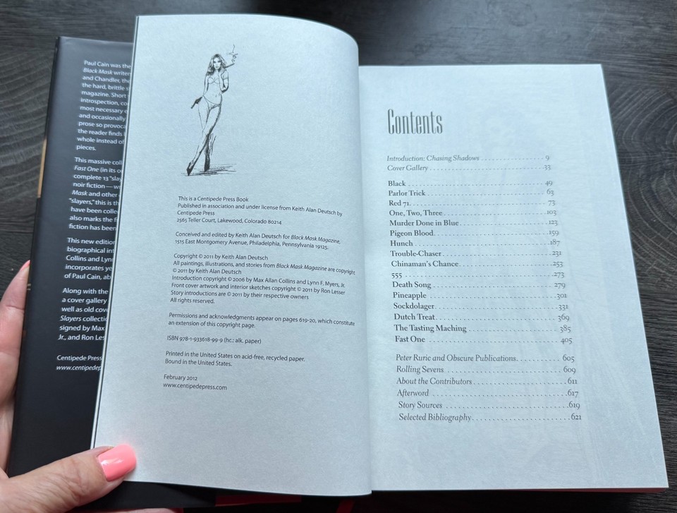 Paul Cain, The Complete Slayers, Centipede HC ed., Signed, 126/500, NF ...