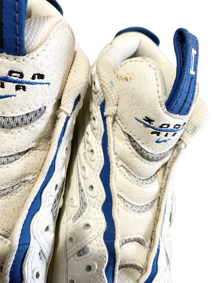 Vintage 1996 Nike Air Zoom Challenge II Andre Agassi White Blue Spark 7 ...