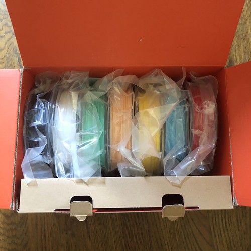 TOY BOX 3D Printer Deluxe Food Bundle 7 Pack Filament NEW | eBay