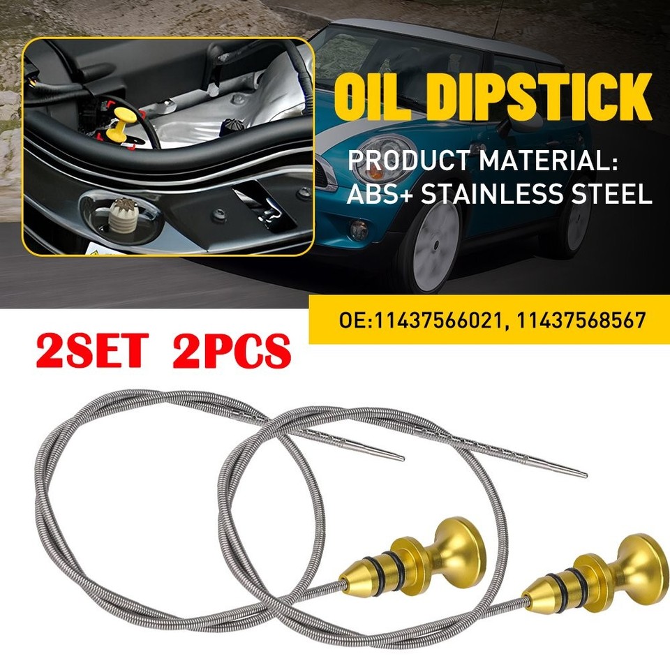 2X Engine Oil Dipstick Tool For MINI Cooper S R55 R56 R57 R58 R59 1.6L ...