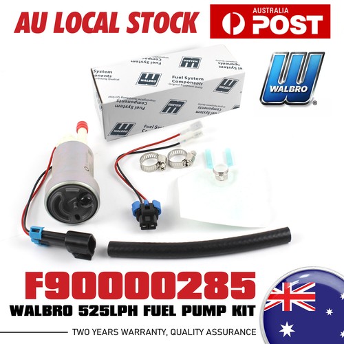 Genuine Walbro 525 lph E85 Fuel Pump Kit F90000285 BA BF FG Falcon VE ...