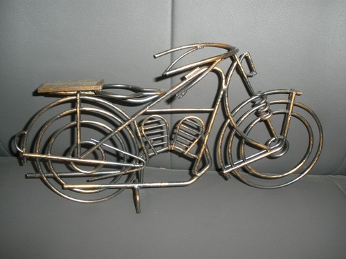 Metal Bike Bicycle Figure 12" x 6" EUC (T74) | eBay
