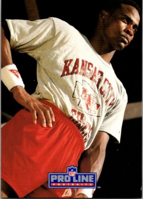 1991 Pro Line Portraits Albert Lewis #12 Kansas City Chiefs Football ...