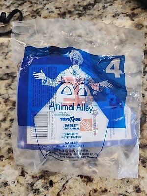 ANIMAL ALLEY SABLE PLUSH TOY #3 2001 McDONALD'S HAPPY MEAL TOY NEW ...