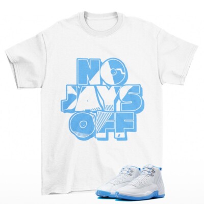 Jay All Day Sneaker Shirt to Match Jordan 12 Melo University Blue ...
