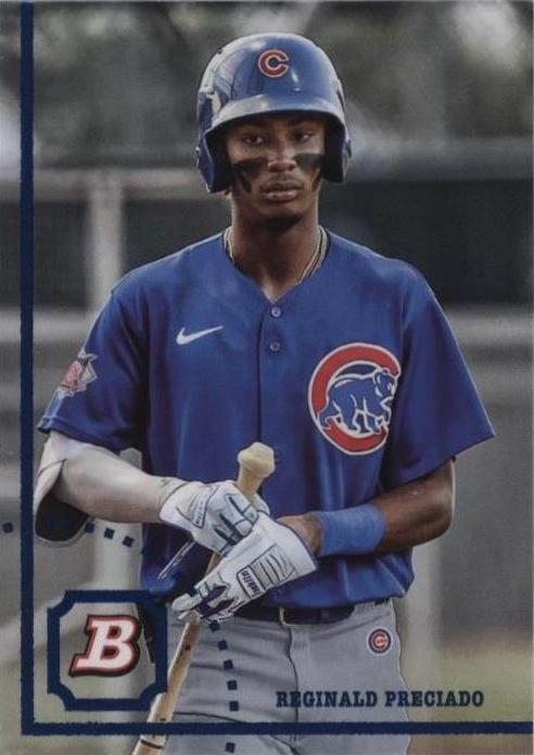 2022 Bowman Heritage - Prospects Reginald Preciado #BHP-77 Image Swap ...