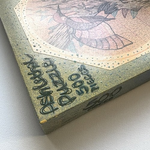 Jigsaw Puzzle Painted By Hand Vintage Hasbro 500 Pieces By Ash Lethal ...