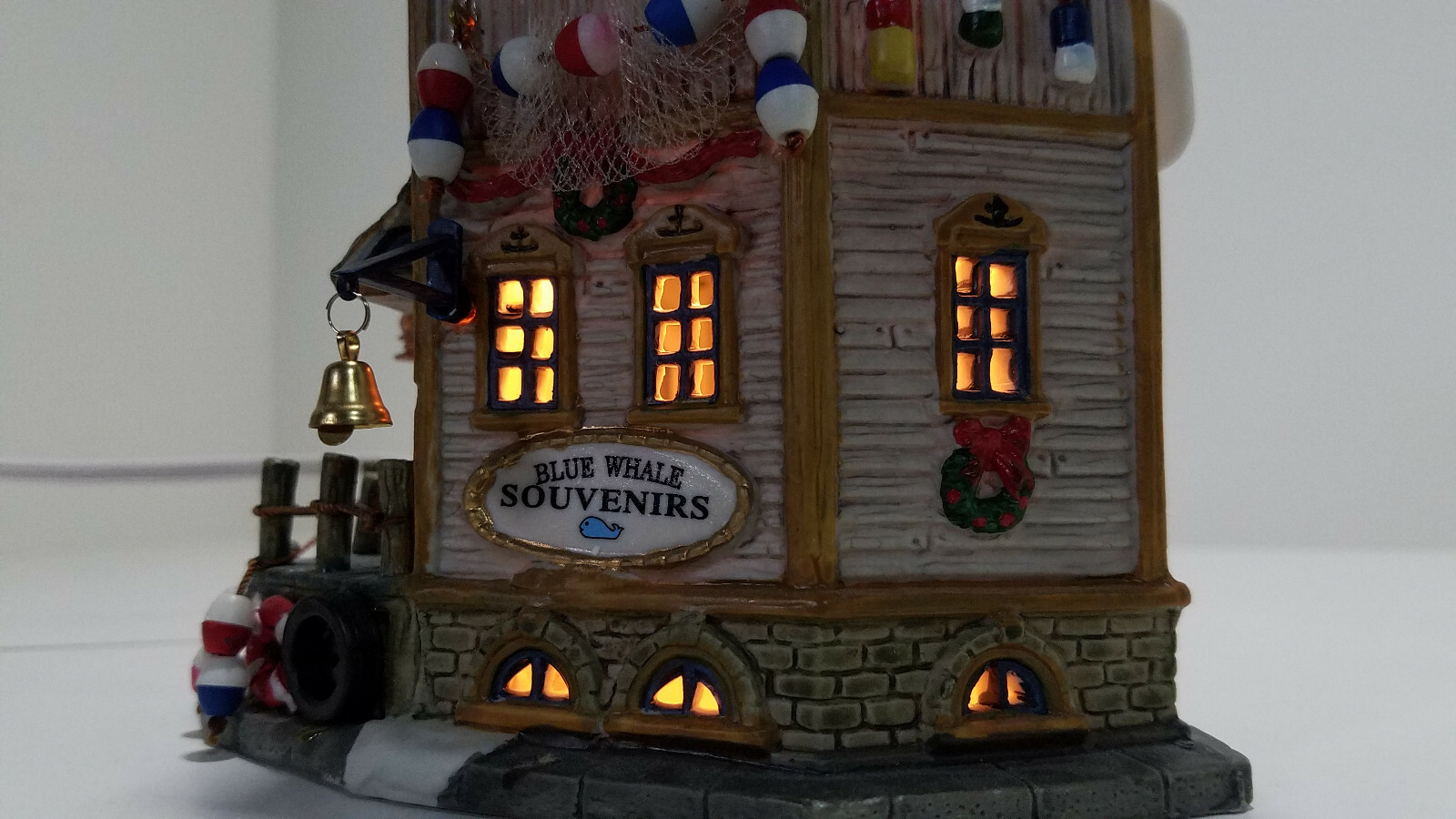 Lemax 2003 Salty's Shell Shack Plymouth Corner 35791 U1 Seaside Inside ...