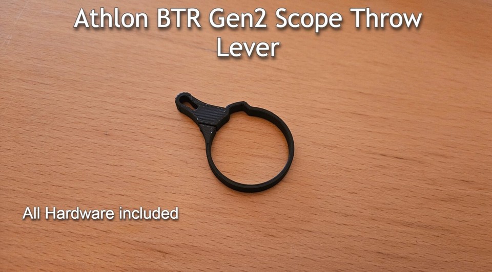 Athlon BTR Gen2 Scope Throw Lever | eBay